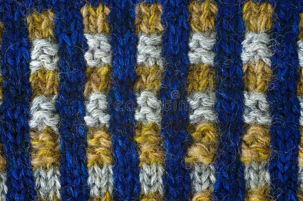 Texture Natural Wool Knit Pattern Stock Image - Image of stripes, green ...