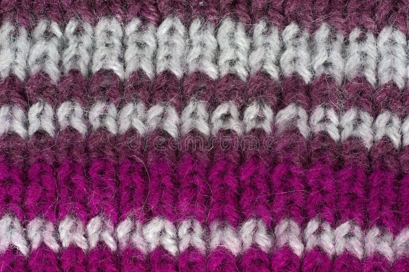 Texture Natural Wool Knit Pattern Stock Photo - Image of drawing ...
