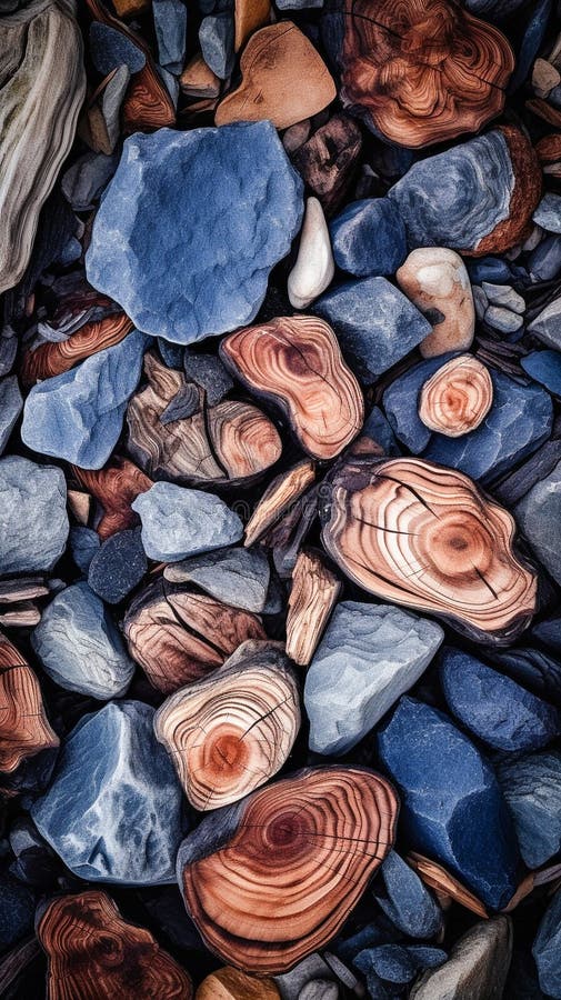 Texture and Nature Harmony stock illustration. Illustration of nature ...