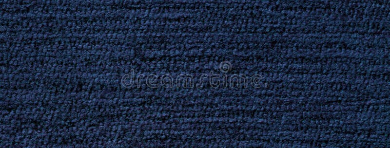 Texture of Navy Blue Color Background from Textile Material with ...