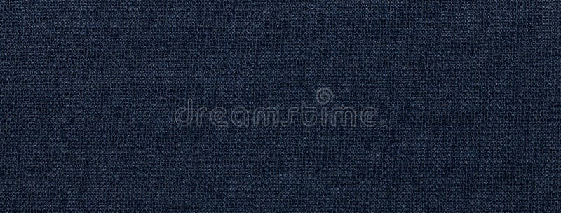 Texture of Navy Blue Color Background from Textile Material with Wicker ...