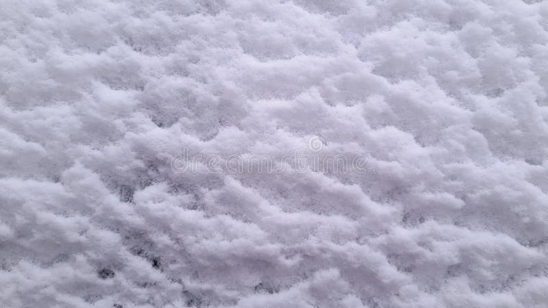 Texture of New Fallen Fluffy Snow Layer on Vertical Surface Stock Video ...