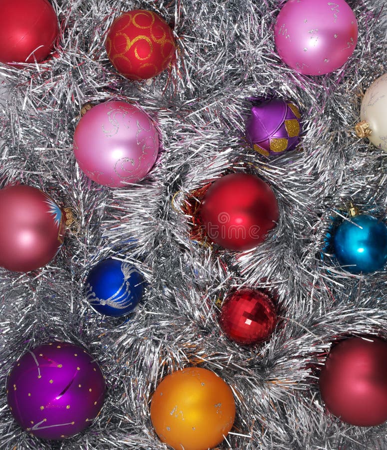 Texture of New Year Embellishment Stock Photo - Image of round, decor ...