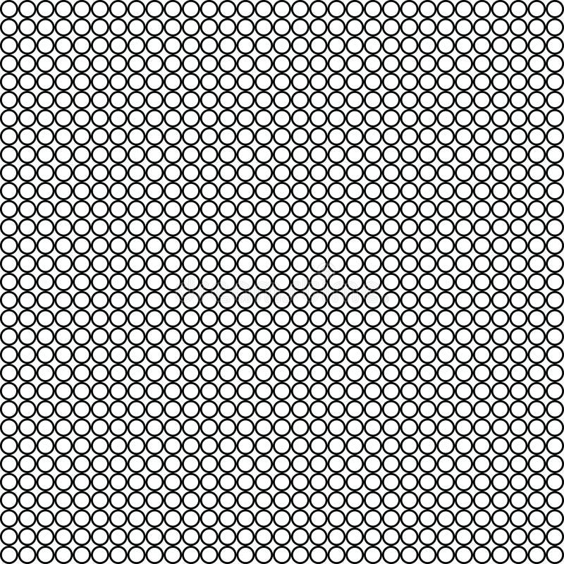 Texture Noire Et Blanche De Petits Cercles Illustration de Vecteur ...