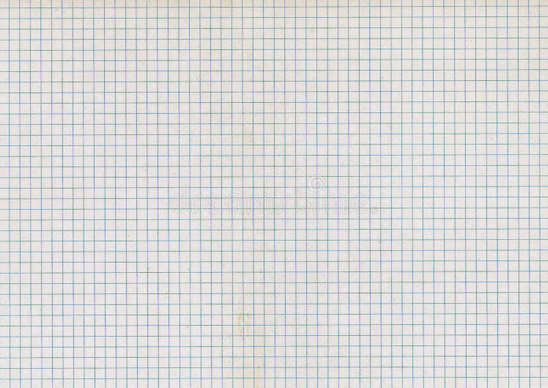 The Texture of the Notebook in a Cage. Background from a Sheet with ...