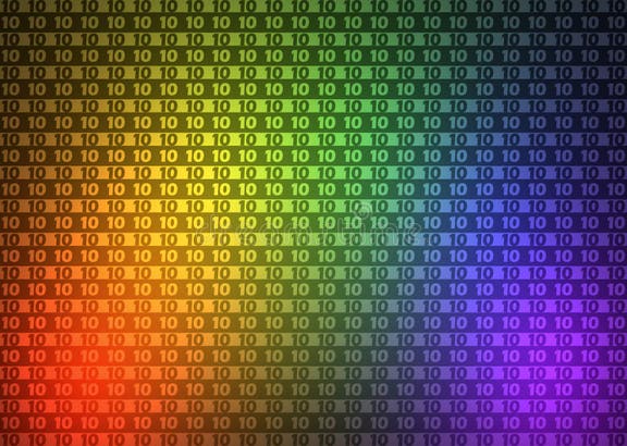 Texture with Number 10 in Light and Shadow Lines, Wallpaper, Background ...