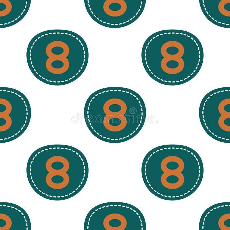 Texture numerals 8 stock vector. Illustration of print - 161986728