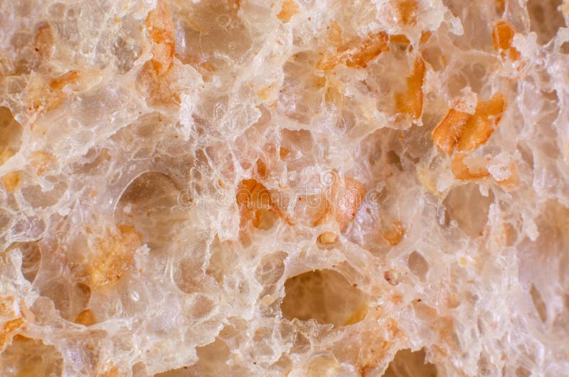 Texture Oat Bread Macro Photography Stock Photo - Image of food, bread ...