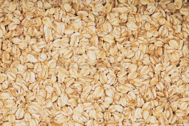 Texture of Oatmeal As a Background. Top View Stock Photo - Image of ...