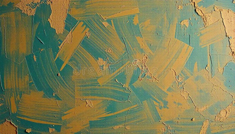 Texture of the Ocher-colored Wall Stock Illustration - Illustration of ...