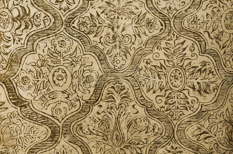 Texture of the Old Antique Wall Stock Photo - Image of brown ...