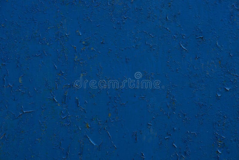 Texture of the Old Blue Iron Wall of a Private Building Stock Image ...