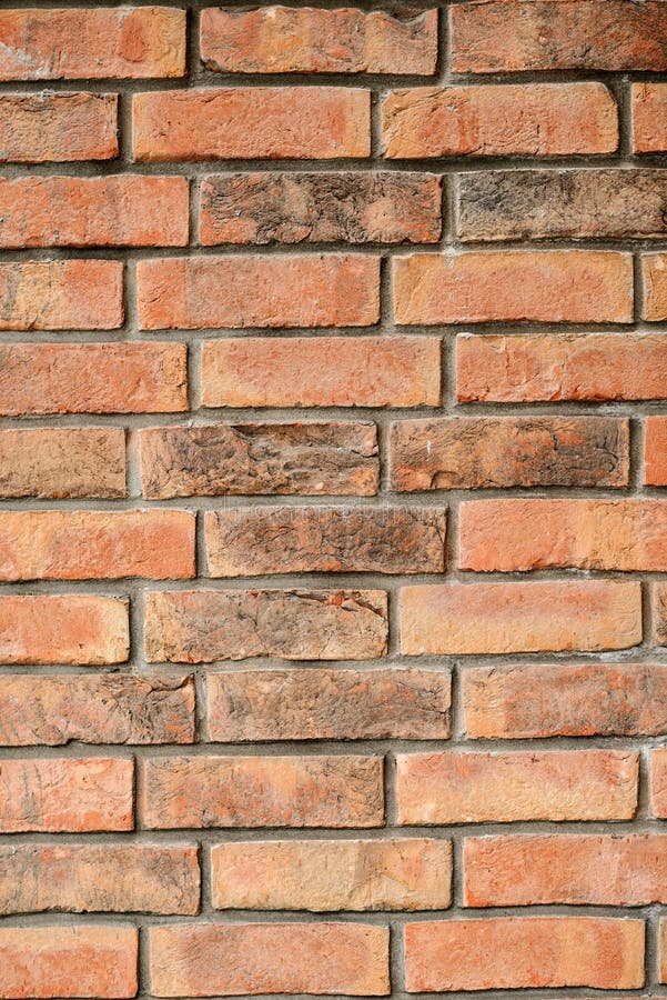 The Brick Wall is Large. Red Bricks Texture Stock Photo - Image of ...