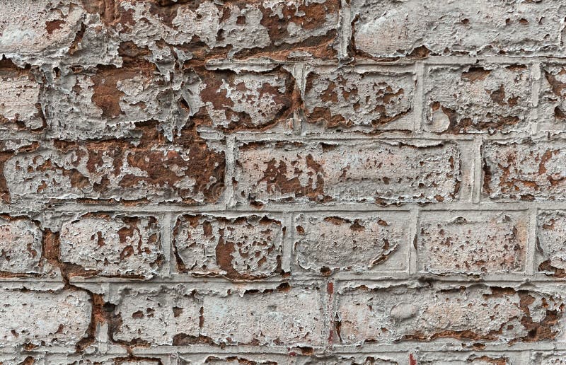 Texture of the Old Brickwork with Special Inserts. Close-up. Details ...