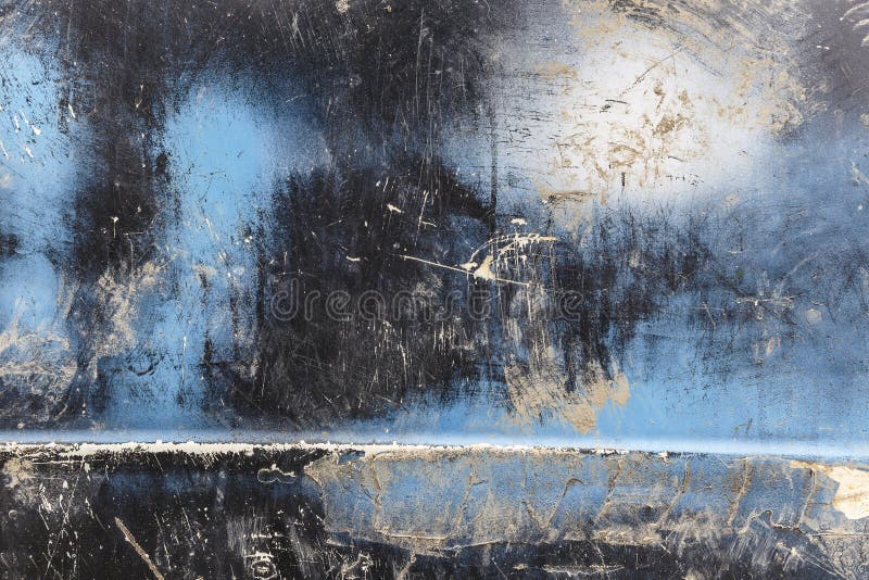 The Texture of the Old Car Door Stock Image - Image of blue, handle ...