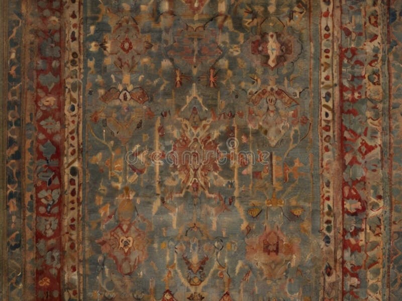 The Texture of an Old Carpet with Various Scuffs, Stock Illustration ...