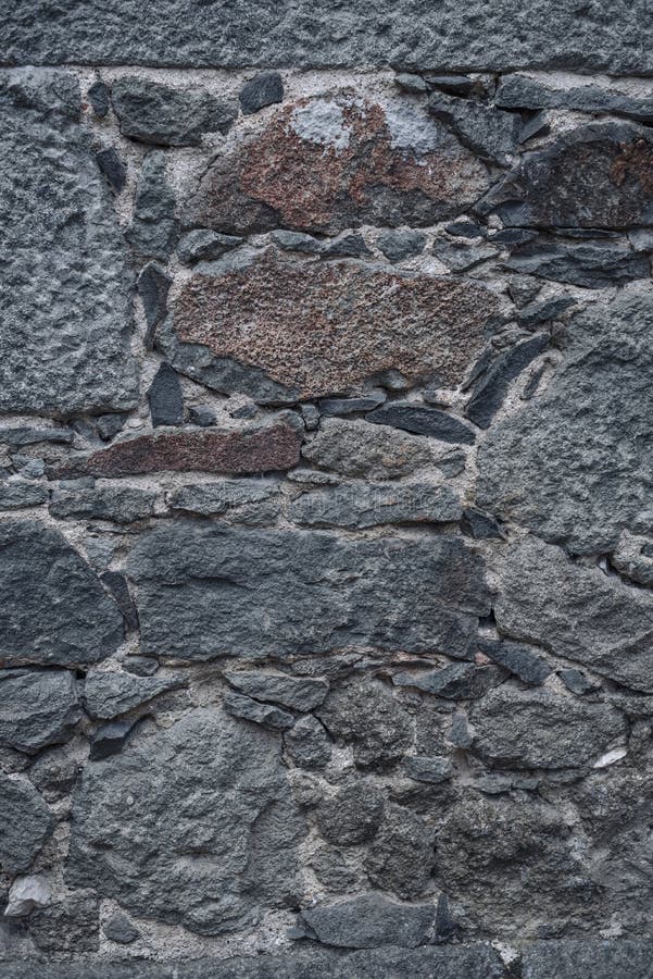 Texture of a Old Castle Stone Wall Texture Background. Part of a Stone ...