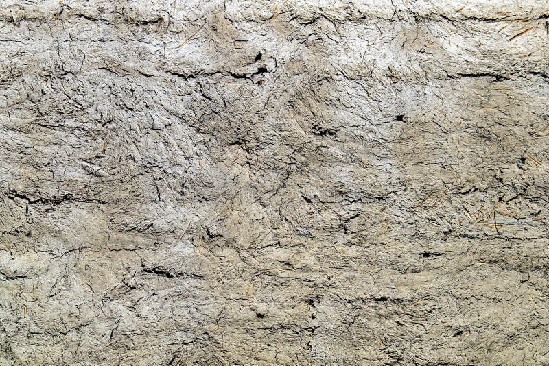 Texture, Old Clay Plaster Walls Stock Image - Image of natural, design ...