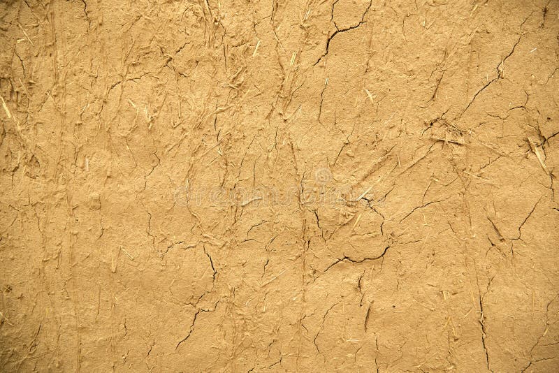 Texture of an Old Cracked Sand Wall Background Stock Image - Image of ...