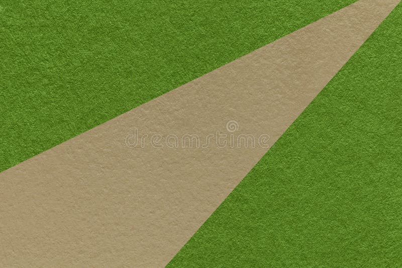 Texture Old Craft Green and Brown Paper Background, Macro. Structure ...
