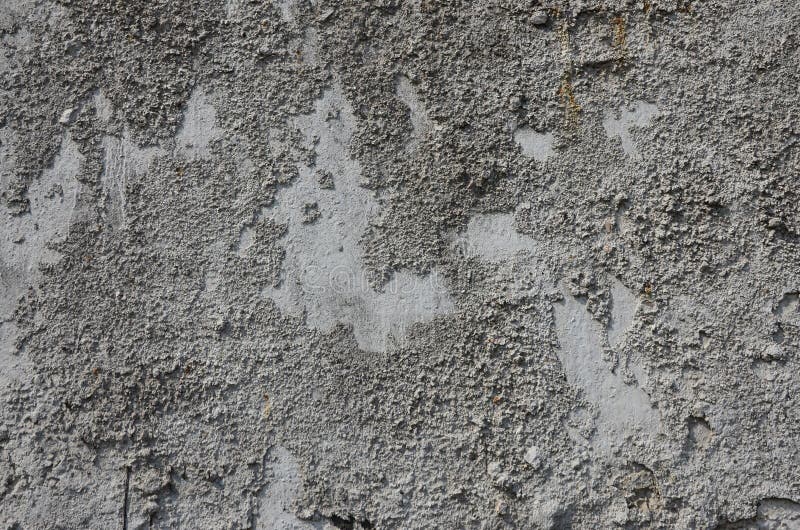 Texture of the Old Embossed Concrete Wall in Gray Color. Background ...