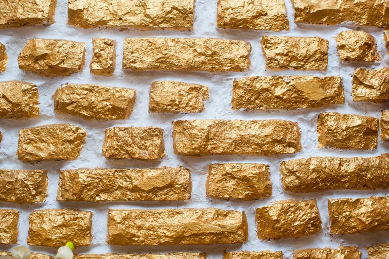 Texture of Old Gilded Wall Ornamental Stone Stock Photo - Image of ...
