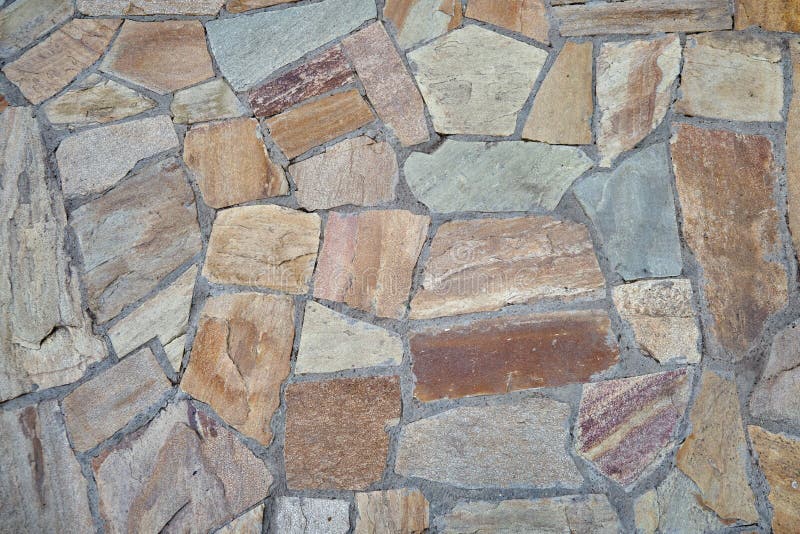 Irregular Shaped Stone Floor Stock Image - Image of space, weathered ...