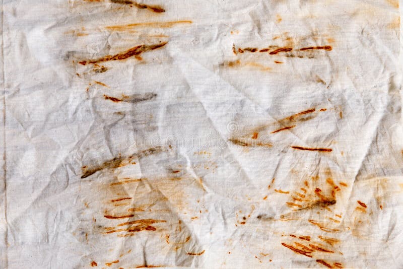 The Texture of an Old Linen Cloth, Covered with Dirt and Rust ...