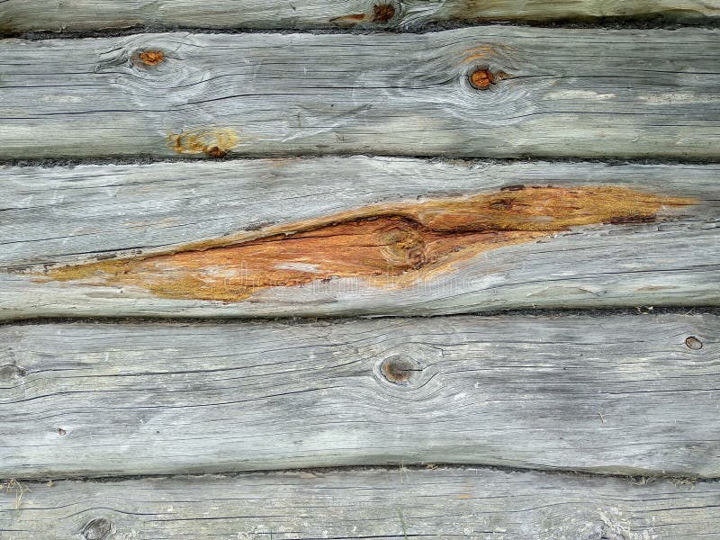 Texture of Old Logs from the Wall of a Wooden Building Stock Image ...