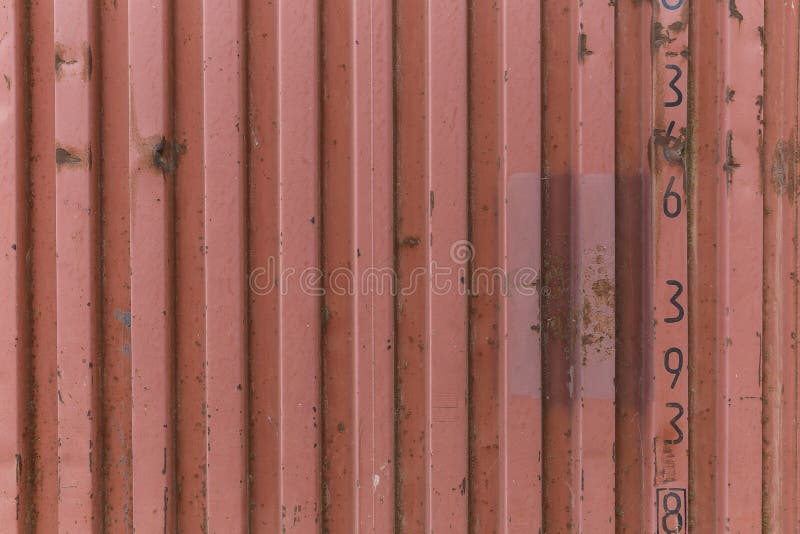 Texture of an Old Metal Container Stock Photo - Image of delivery ...