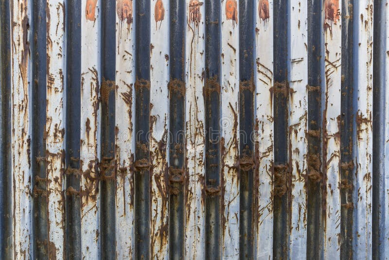 Texture of an Old Metal Container Stock Image - Image of metal ...