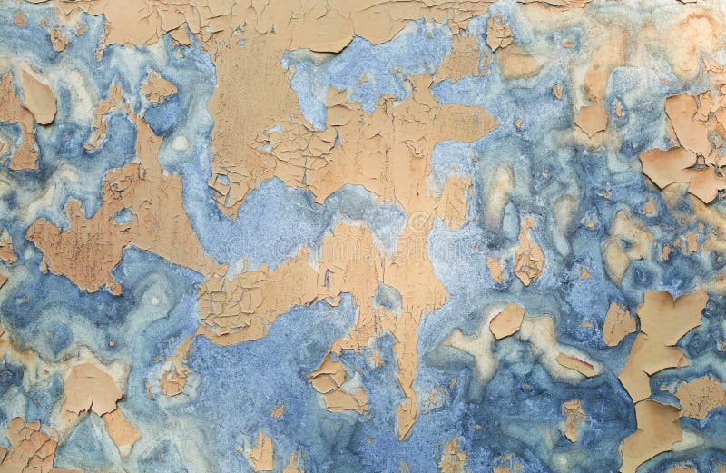 Blue Rust Metal Texture, Old Iron Corrosion Surface Stock Photo - Image ...