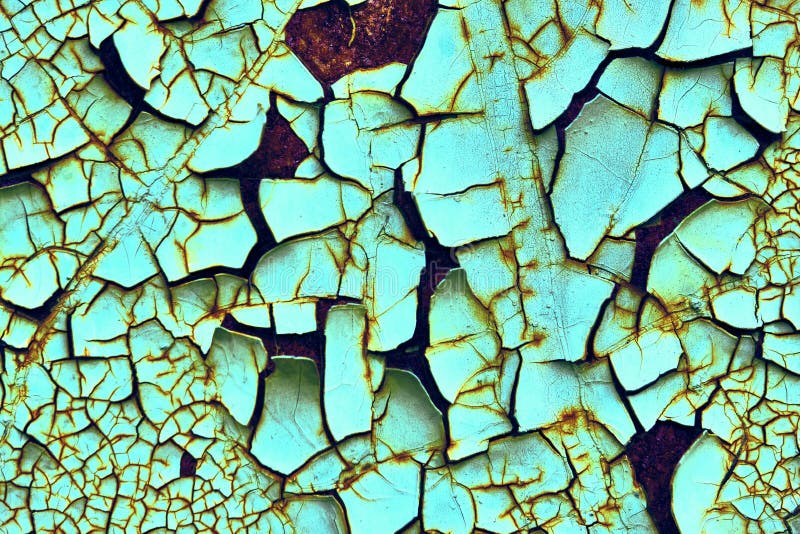 Texture of Old Paint on Iron Color Stock Photo - Image of aged ...