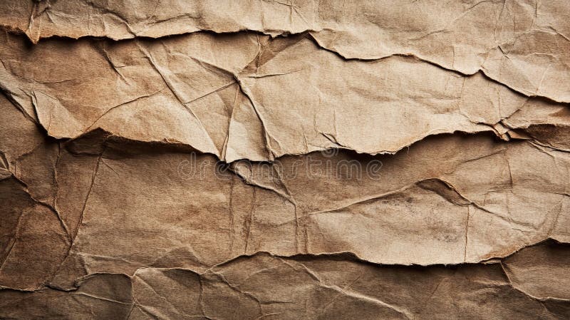 The Texture of Old Paper is Crumpled, Giving it a Weathered Appearance ...