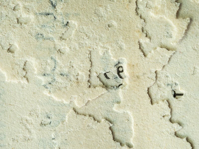 Texture of Old Paper Decay stock image. Image of ancient - 132090855