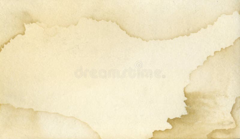Water Stained Paper Texture