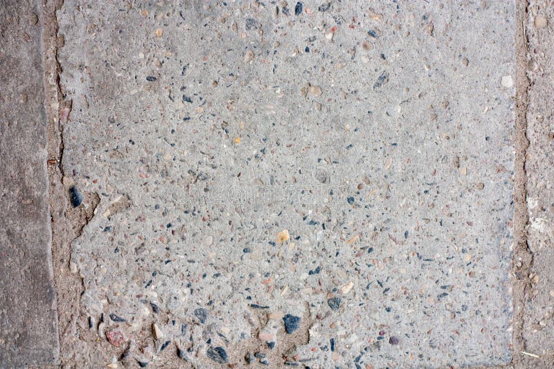 Texture of Old Paving Slabs. on a Pavement Sidewalk Stock Image - Image ...