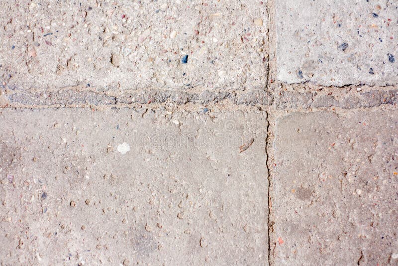 Texture of Old Paving Slabs. on a Pavement Sidewalk Stock Photo - Image ...