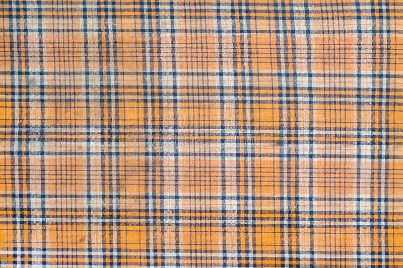 The Texture of Old Plaid Fabric. Stock Image - Image of fabric, cotton ...