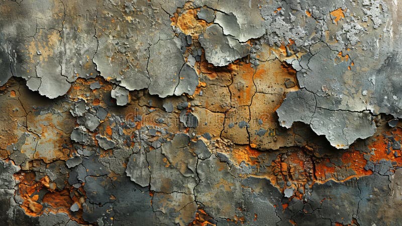 A Texture of Old Plaster on a Wall. Concrete Texture. Retro Texture ...