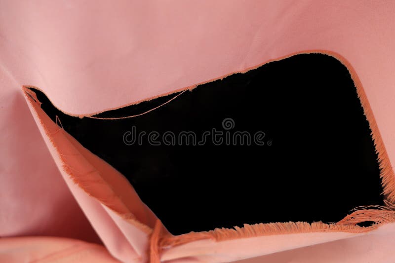 Texture of an Old Ragged Cloth with Empty Copy Space, Pink Fabric with ...