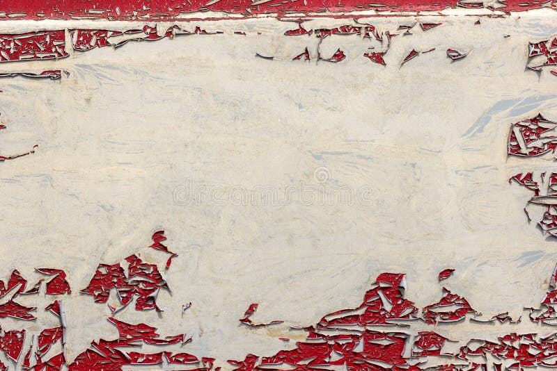 Texture of the Old Red Color Car Peeling Off. Stock Photo - Image of ...