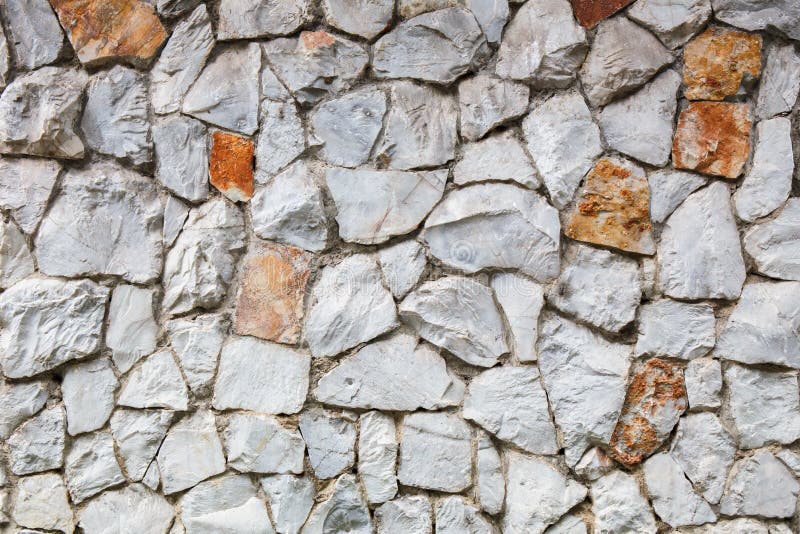 Texture Old Rock Wall Made of Random Stone Stock Image - Image of ...