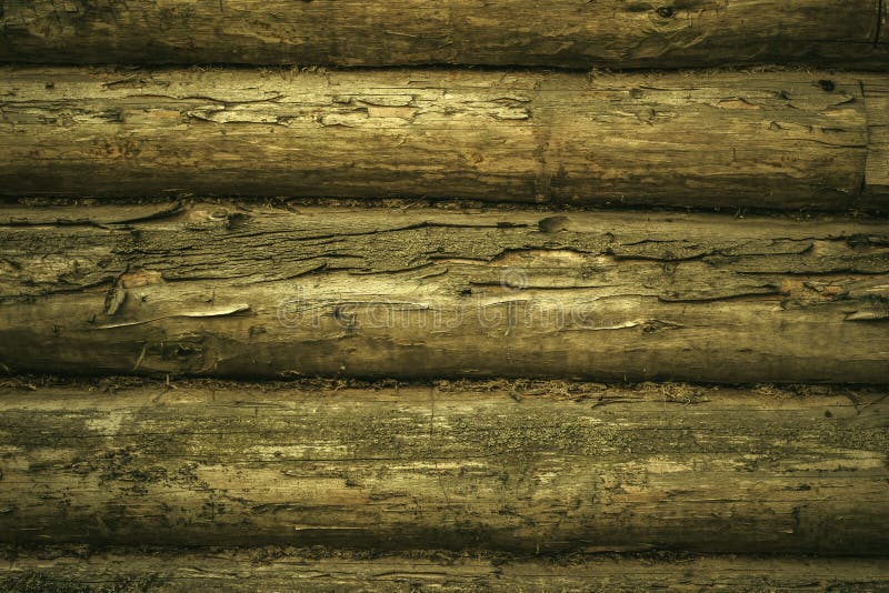 Texture of Old Round Wood, Logs Stock Photo - Image of cabin, rustic ...