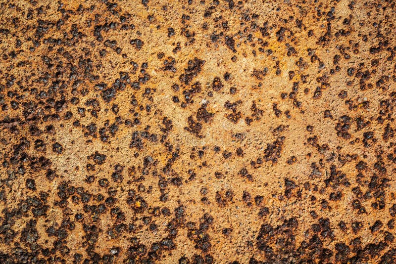 Texture of Old Rust on Steel Plate Stock Image - Image of metal ...