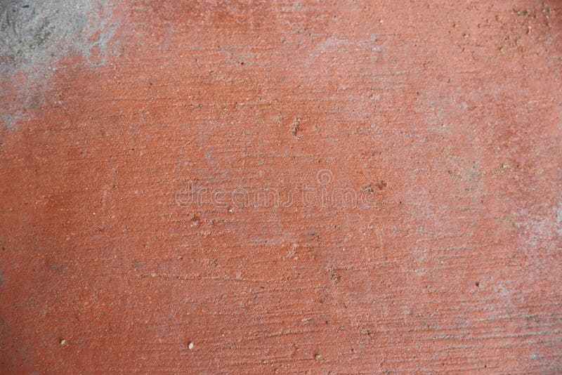 Texture of Old Rustic Wall Covered with Red Stucco Stock Image - Image ...