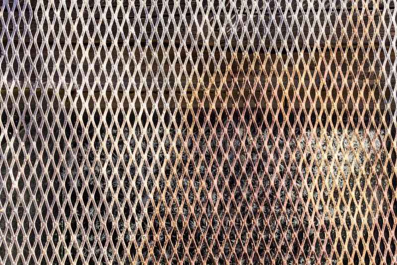 Texture of an Old Rusty Mesh Stock Photo - Image of aged, grungy: 115758522