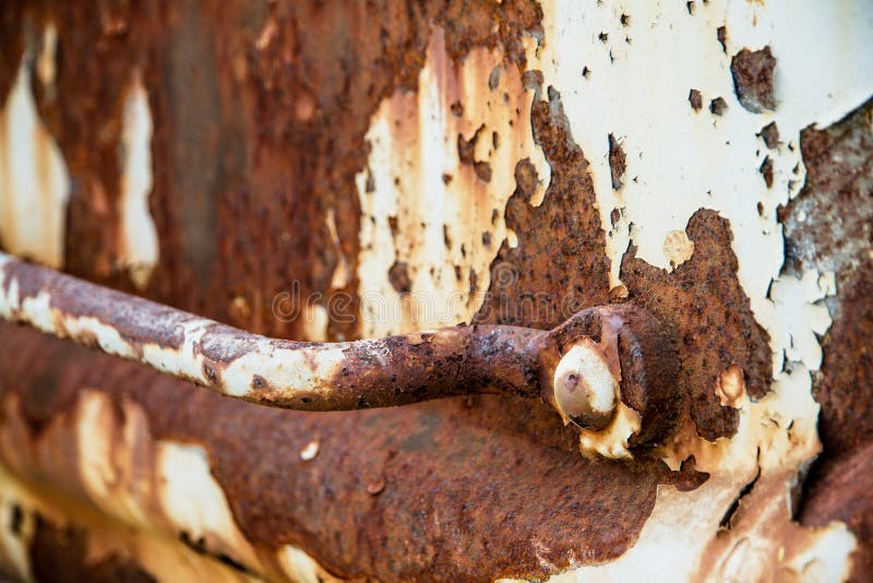 Texture of an Old Rusty Metal Surface Stock Image - Image of rusty ...