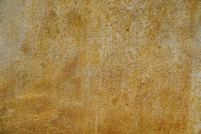 Texture of Old Rusty Metal and Yellow Paint Stock Image - Image of ...