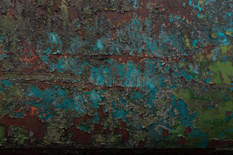 Rusty Painted Metal Texture Stock Photo - Image of faded, dark: 103421120